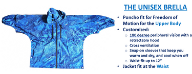 Customizable, Non-Restrictive, Waterproof Rain Wear – The Brella Nation